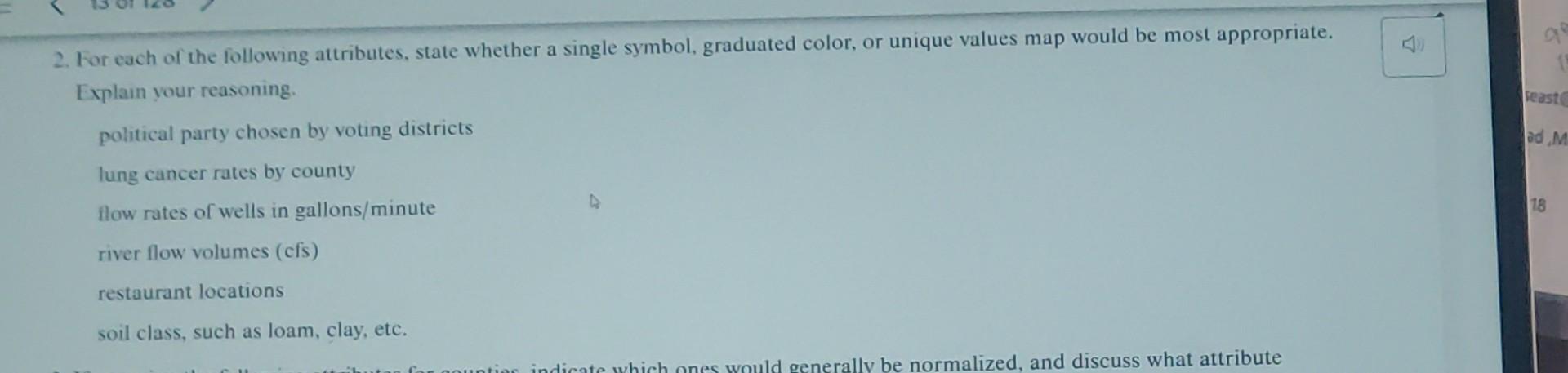 Solved Chapter Review Questions 1. For each of the following | Chegg.com