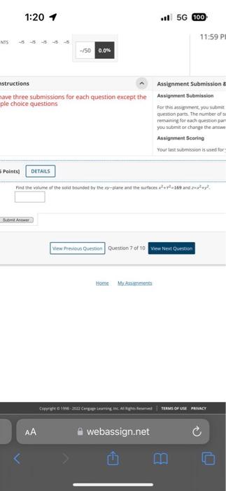 Solved have three submissions for each question except the | Chegg.com