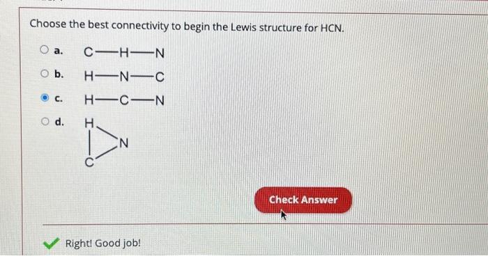 Solved In the skeletal structure that you chose above, line | Chegg.com