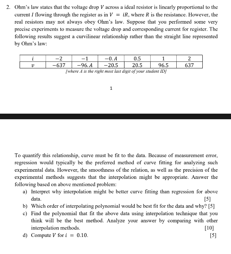Solved you will see 'A' ﻿in table of the image. you must | Chegg.com