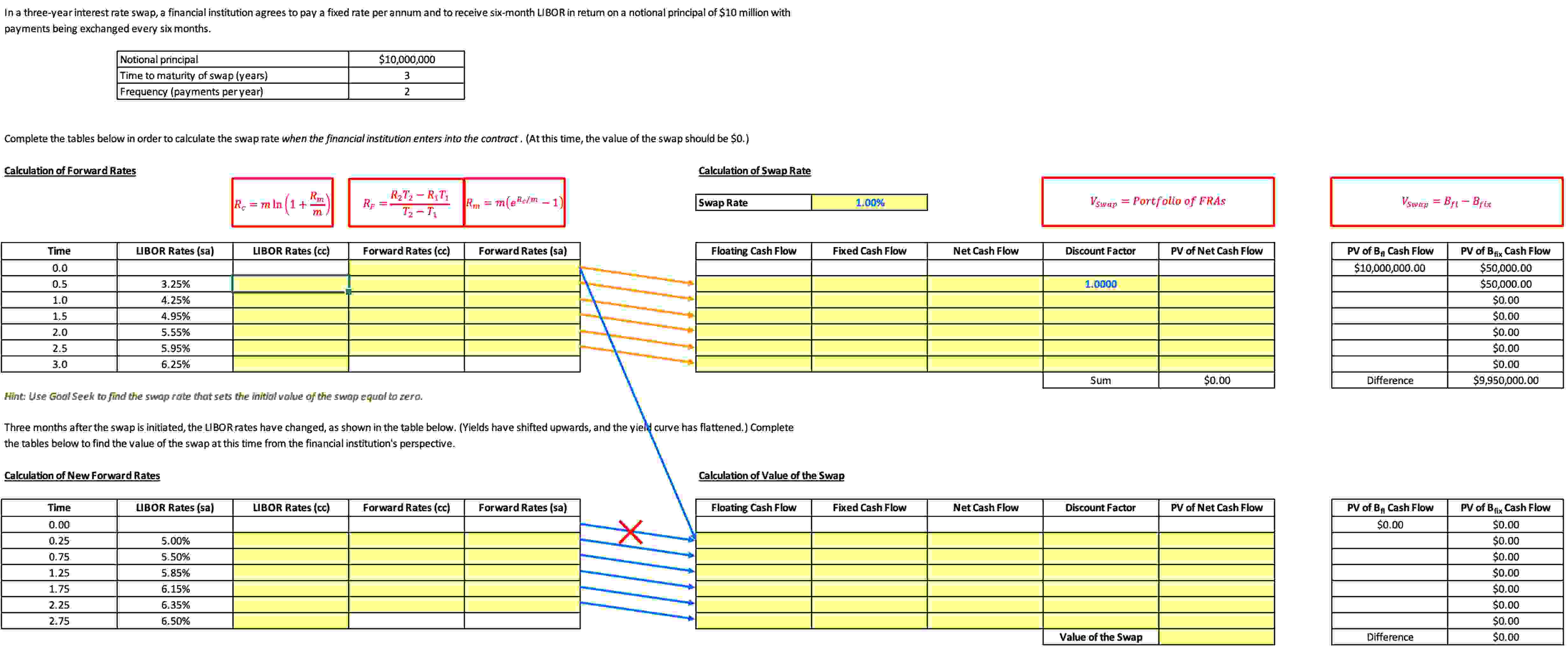 Solved Please include excel formulas! Thank you!! In a | Chegg.com