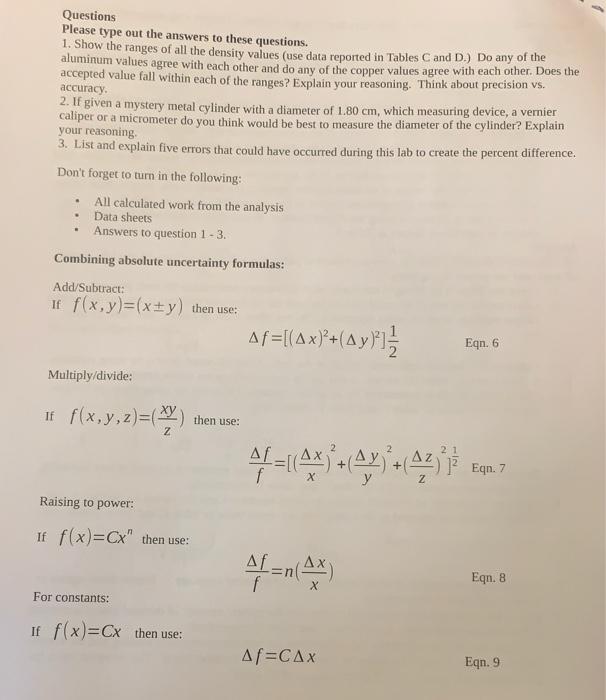 Solved use table A and B to do table C and D. show all steps | Chegg.com