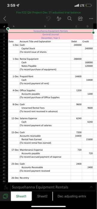 Solved please helpi need an adjusted trial balance, a | Chegg.com Solved please helpi need an adjusted trial balance, a | Chegg.com