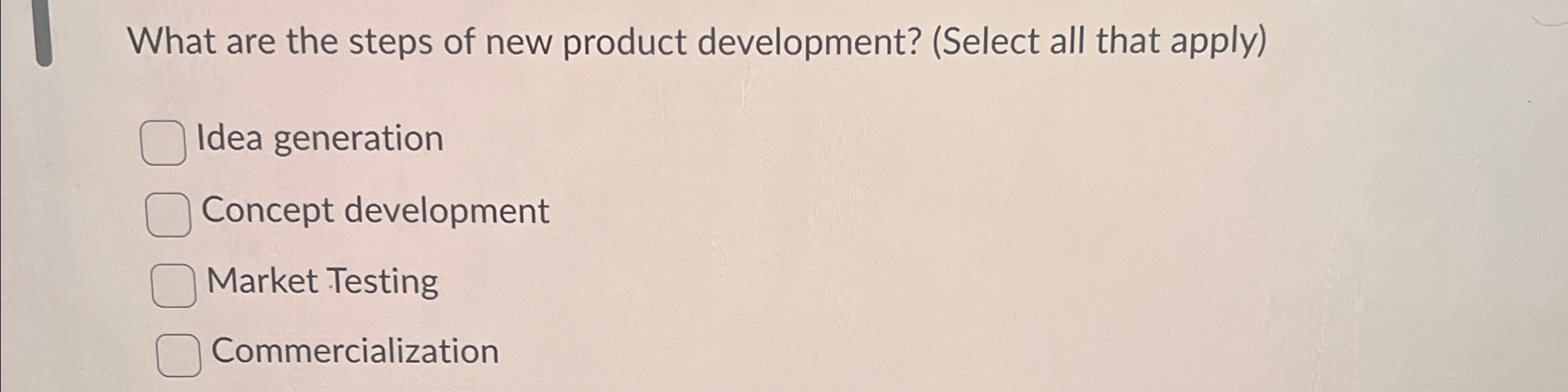 Solved What are the steps of new product development? | Chegg.com