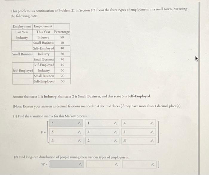 Solved This problem is a continuation of Problem 21 in | Chegg.com