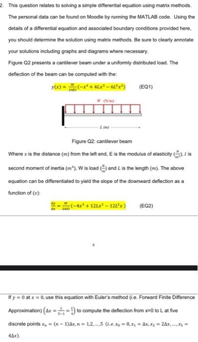 2. This question relates to solving a simple | Chegg.com
