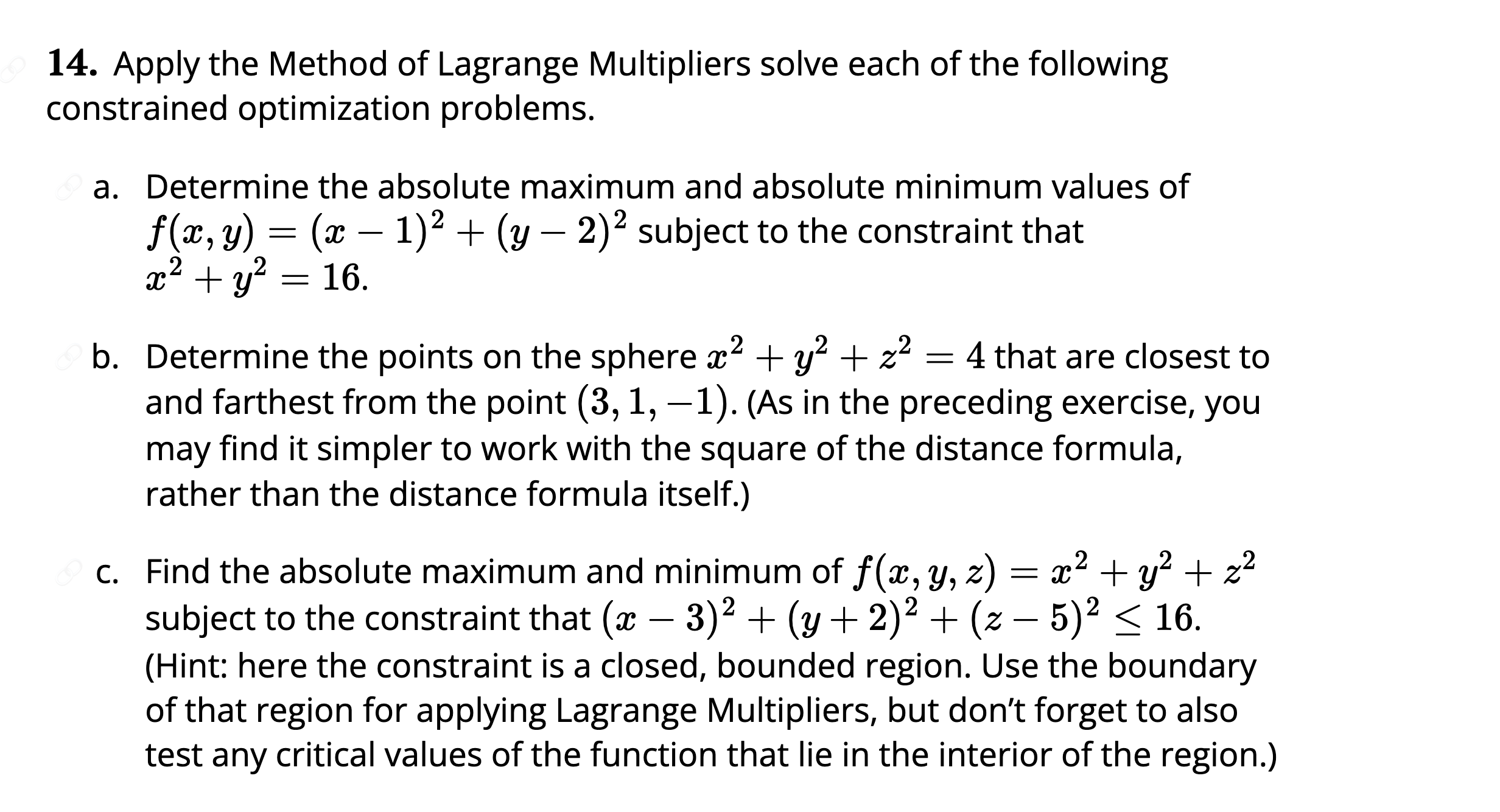 Could you please solve C step by step? | Chegg.com