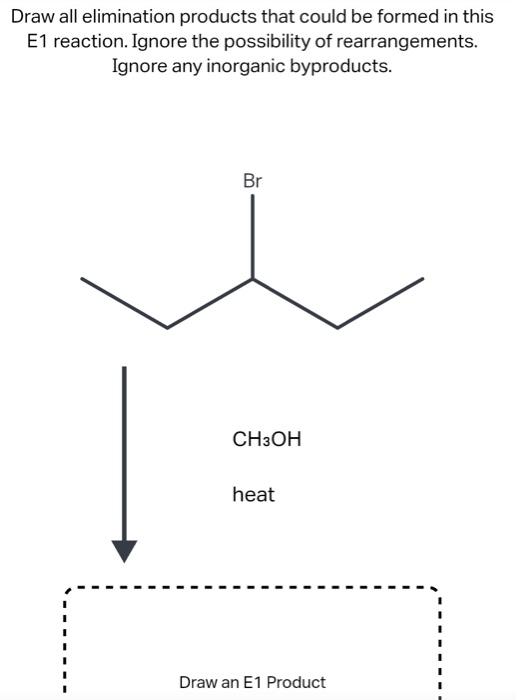Solved Draw all dehydration products that could be formed in | Chegg.com