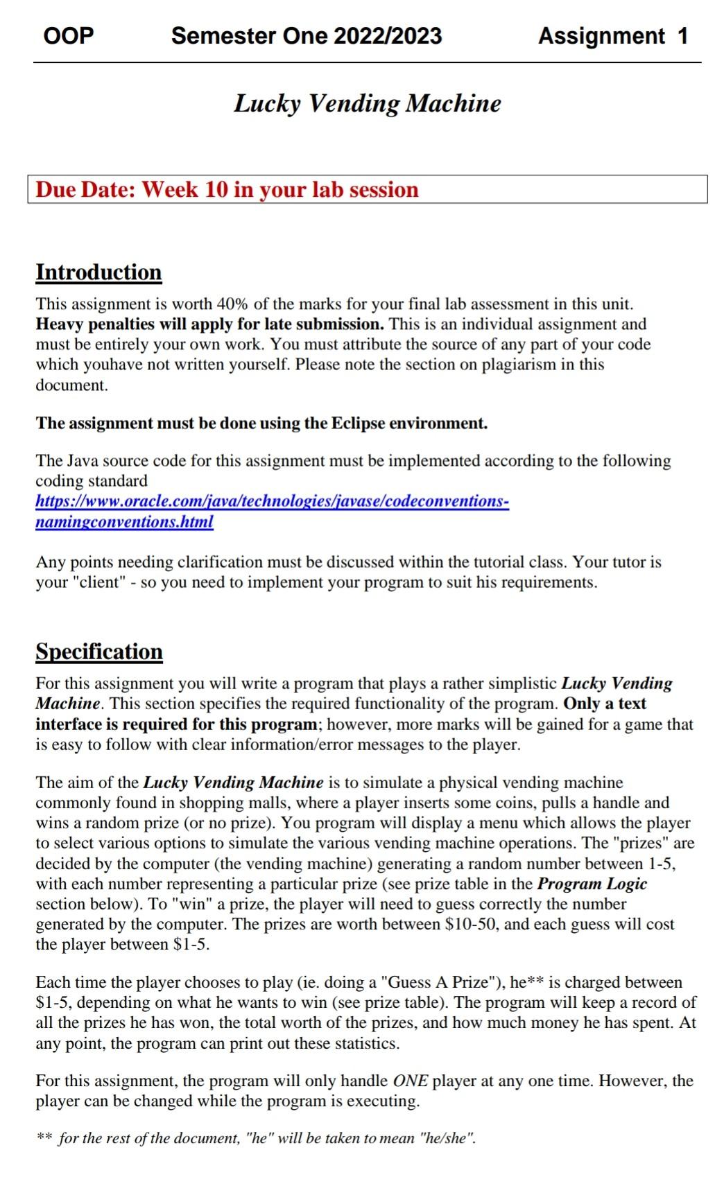 Solved Introduction This assignment is worth 40% of the | Chegg.com