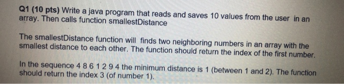 Solved Q1 (10 pts) Write a java program that reads and saves | Chegg.com