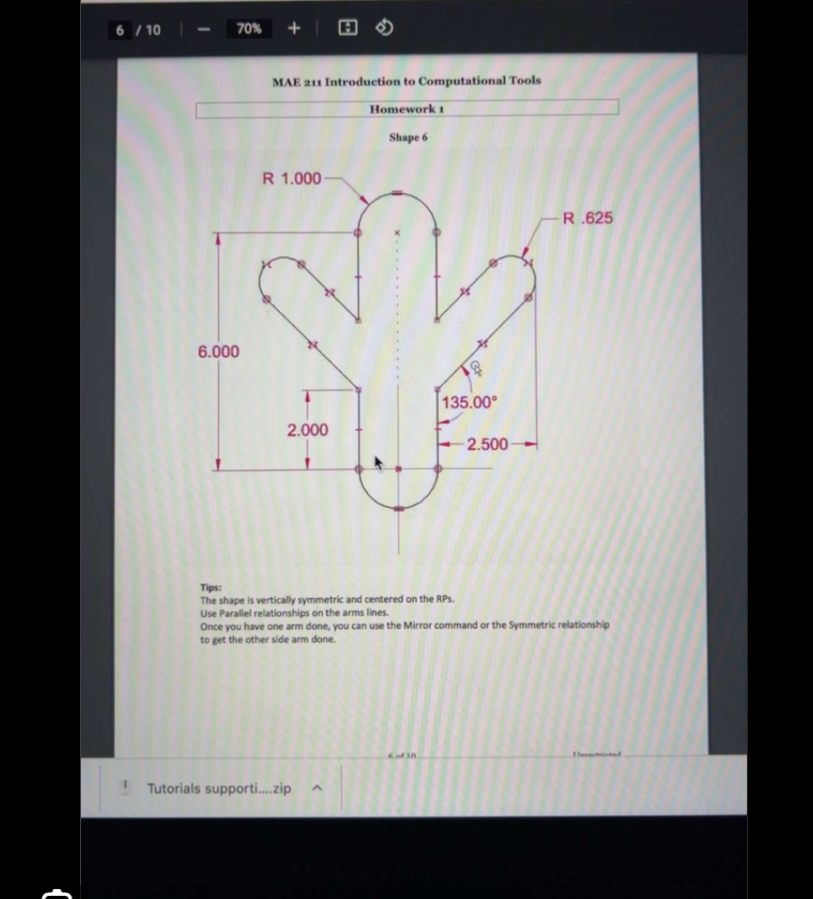 Solved 6/1070%MAE 211 ﻿Introduction to Computational | Chegg.com