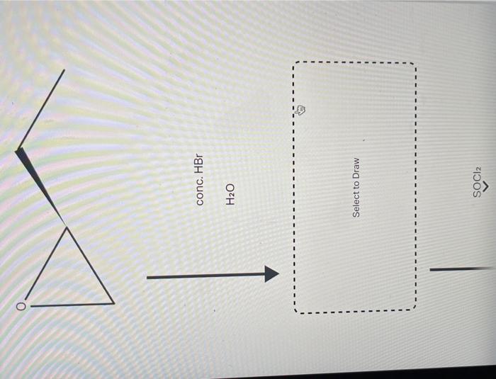 Draw the products of the two step reaction sequence | Chegg.com