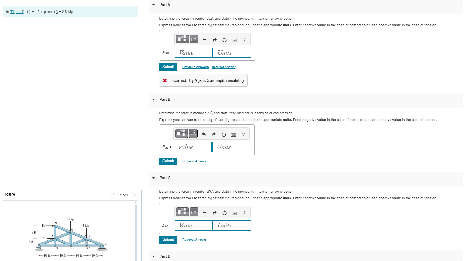 Solved Thanks for the help, please do all parts, will upvote | Chegg.com