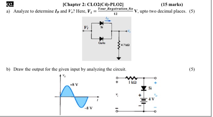 Solved Q2. Chapter 2: CLO2(C4)-PLO2] (15 marks) a) Analyze | Chegg.com