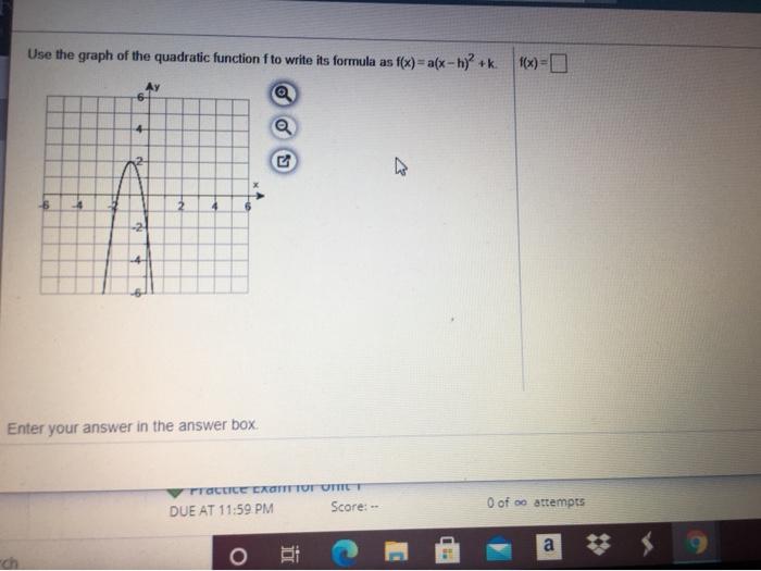 Solved The graph shown to the right involves a reflection in | Chegg.com