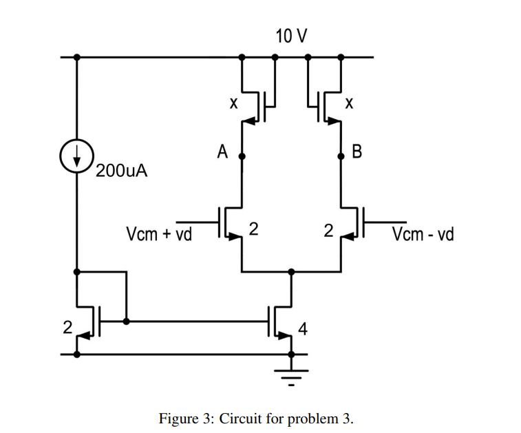 Solved Figure 3: Circuit for problem 3.In the circuit of | Chegg.com Solved Figure 3: Circuit for problem 3.In the circuit of | Chegg.com