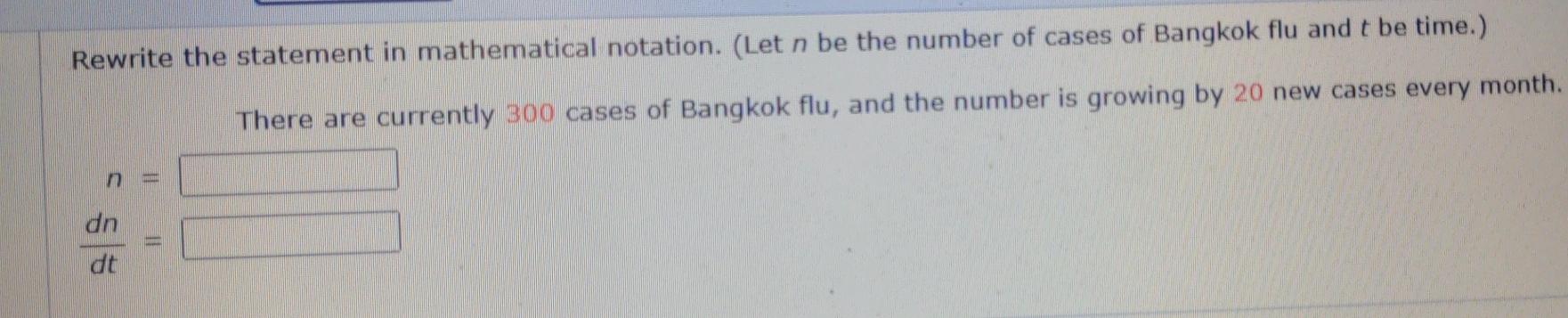 Solved Rewrite the statement in mathematical notation. (Let | Chegg.com