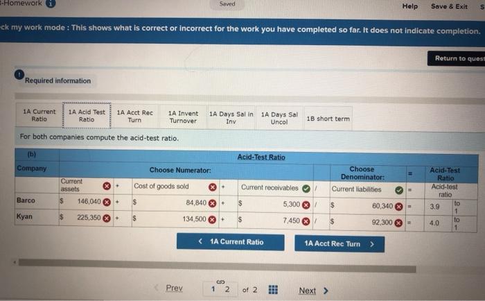 Solved mework Saved Help Save & Exit Submit my work mode : | Chegg.com