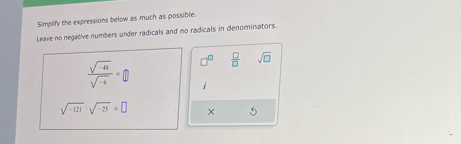 Solved Simplify the expressions below as much as | Chegg.com