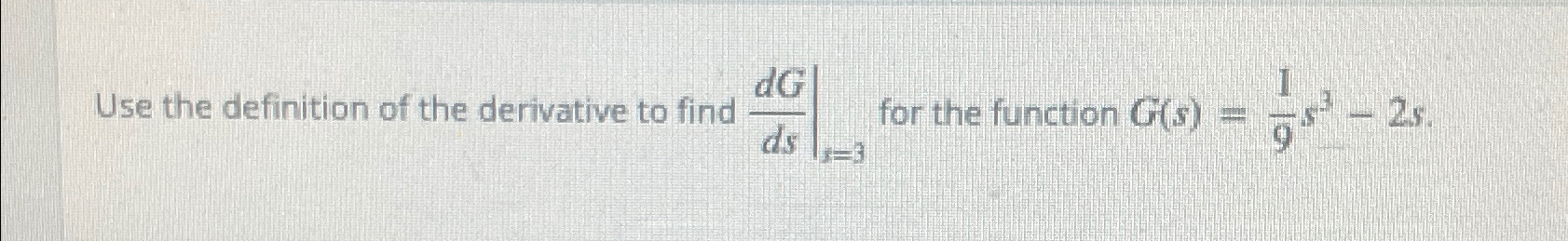 Solved Use the definition of the derivative to find | Chegg.com