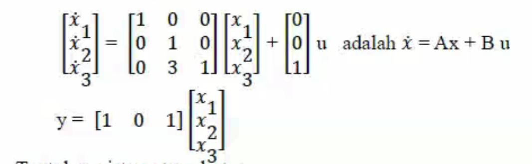 Solved Determine whether the system:a) ﻿Complete state | Chegg.com