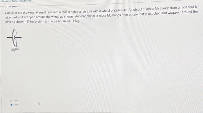 Solved Consider the drawing. A small disk with a radius t | Chegg.com