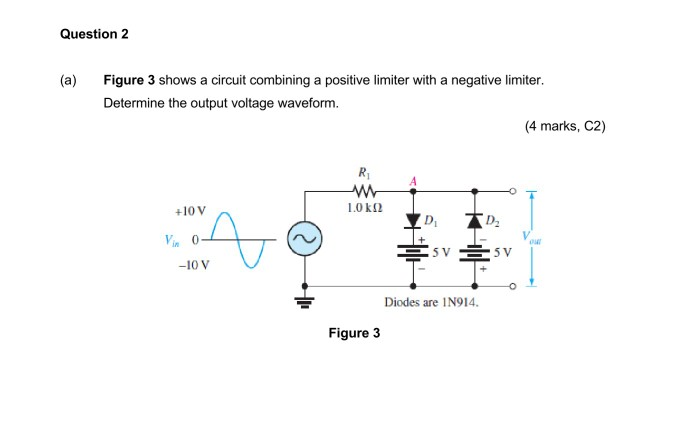Solved Question 2 (a) Figure 3 shows a circuit combining a | Chegg.com