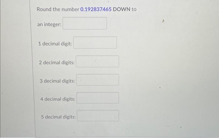 Solved 5 Decimal Digits 