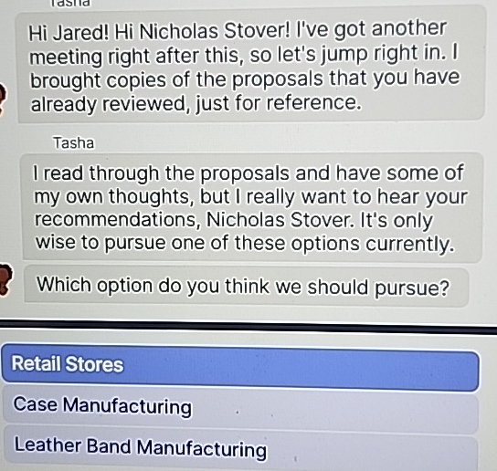 Solved Hi Jared! Hi Nicholas Stover! I've got another | Chegg.com