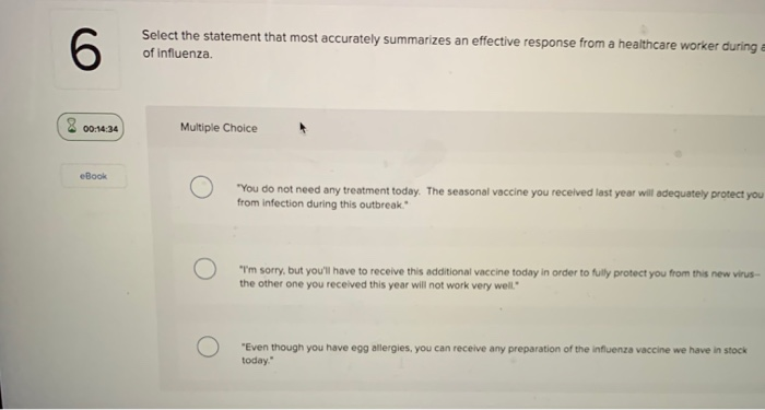Solved Select the statement that most accurately summarizes | Chegg.com