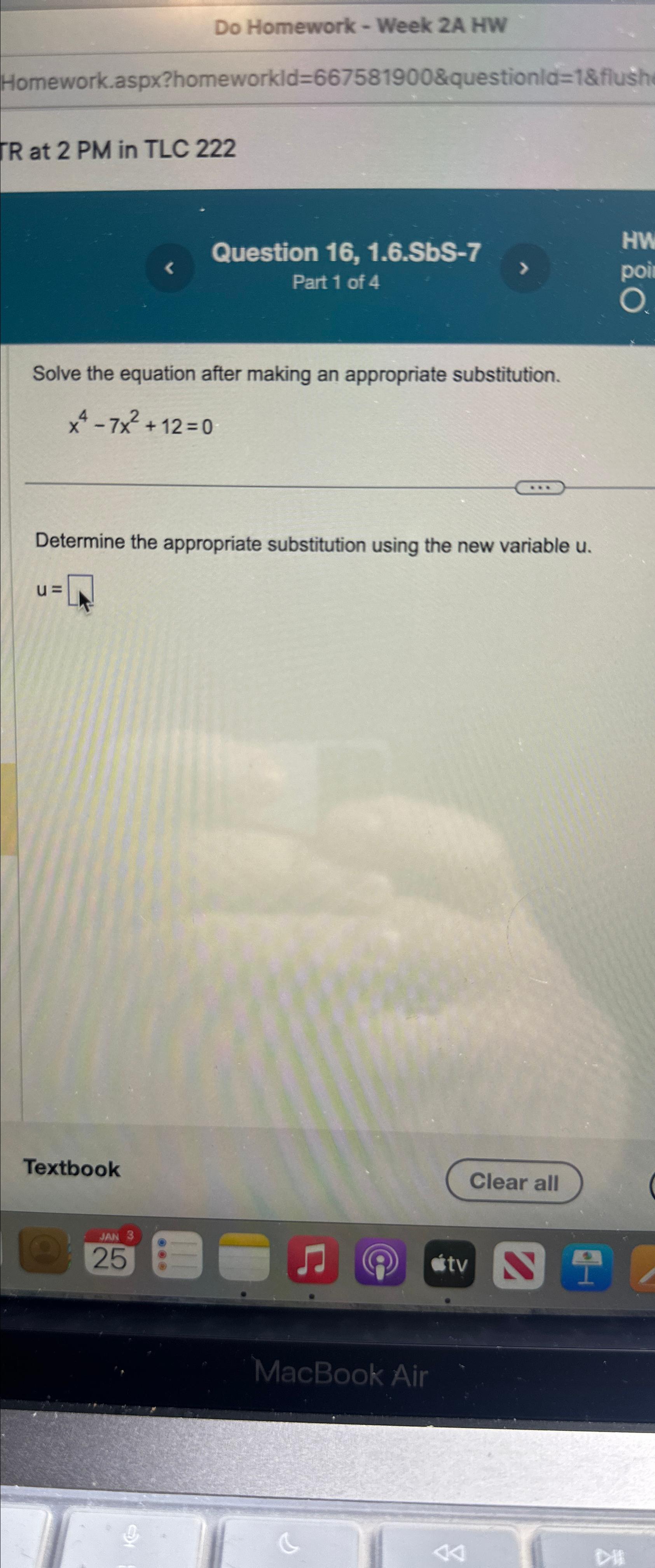 Solved Do Homework - ﻿Week 2A | Chegg.com