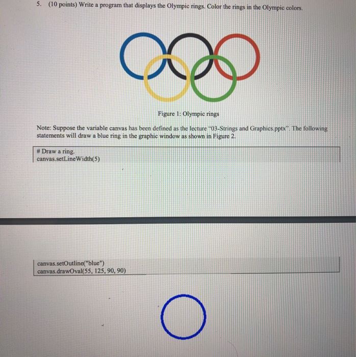 Solved please download ezgraphics.py file from | Chegg.com