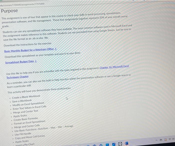 Solved Purpose This assignment is one of four that appear in | Chegg.com