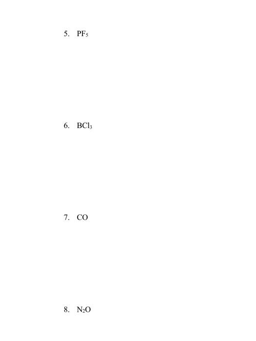 Solved Lewis Dot Structure Worksheet Draw the Lewis Dot | Chegg.com