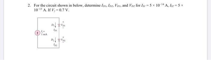 Solved 2. For the circuit shown in below, determine Ipr, | Chegg.com