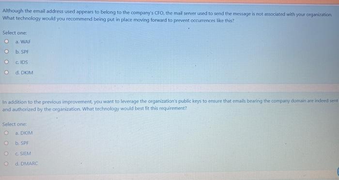 Solved Use the following scenario to answer the following | Chegg.com