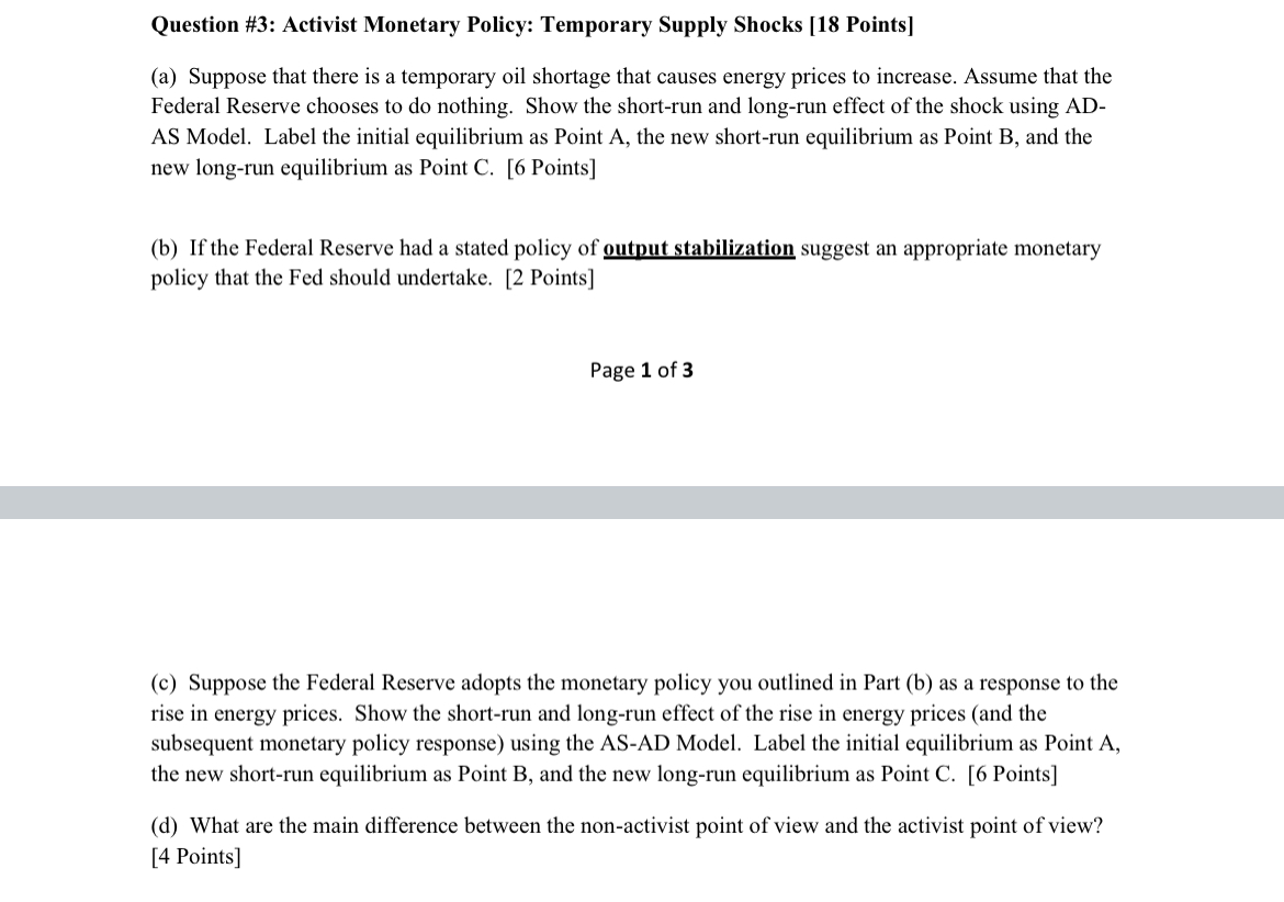 Solved Only do parts A and C. ﻿Please show the graphs. | Chegg.com