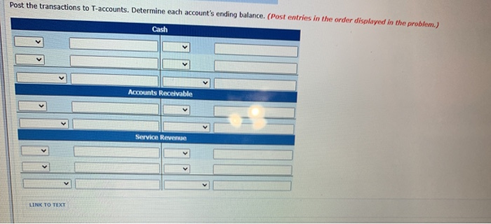 Solved CALCULATOR F Brief Exercise 2-7 Selected transactions | Chegg.com