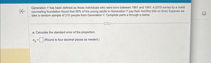 Solved Generation Y has been defined as those individuals | Chegg.com