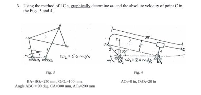3. Using the method of I.C.s, graphically determine | Chegg.com