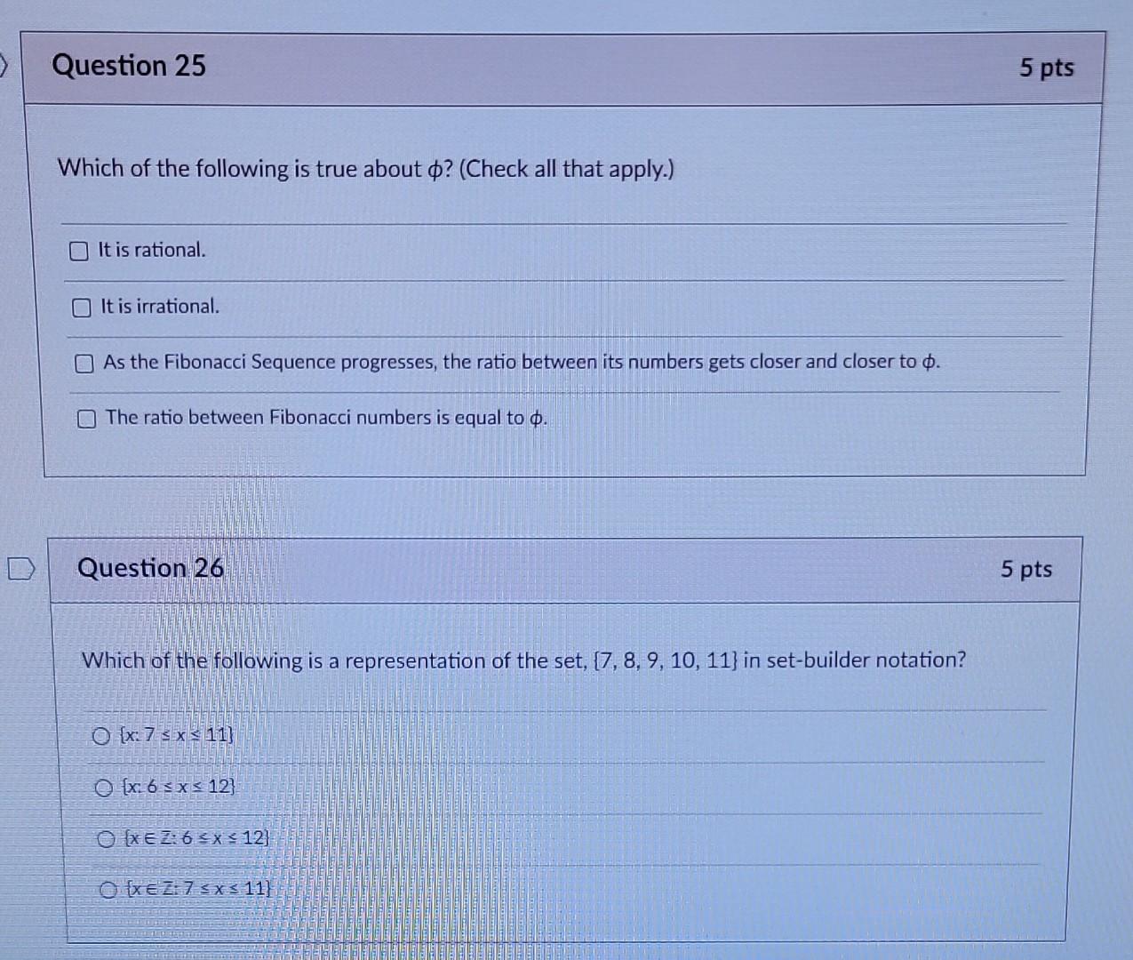 Solved Which of the following is a reason why statement, " | Chegg.com