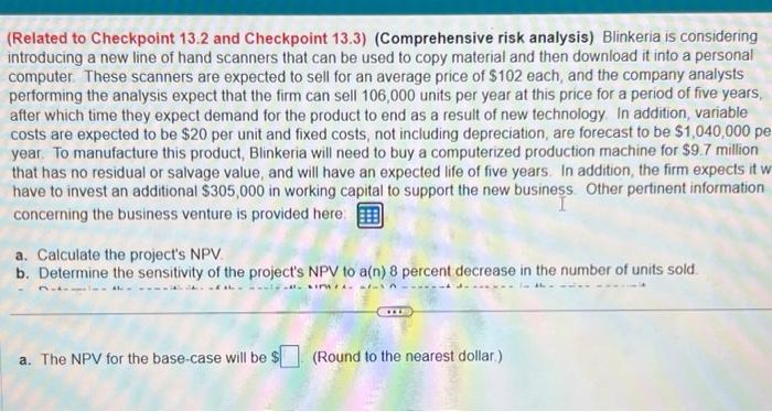 Solved (Related to Checkpoint 13.2 and Checkpoint 13.3) | Chegg.com
