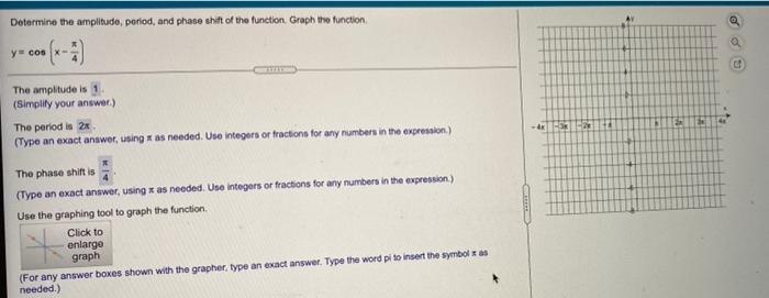 Solved Use a vertical shift to graph the function y cosx+5 | Chegg.com