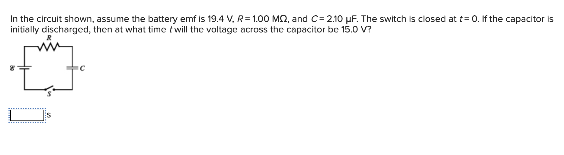Solved In the circuit shown, assume the battery emf is | Chegg.com