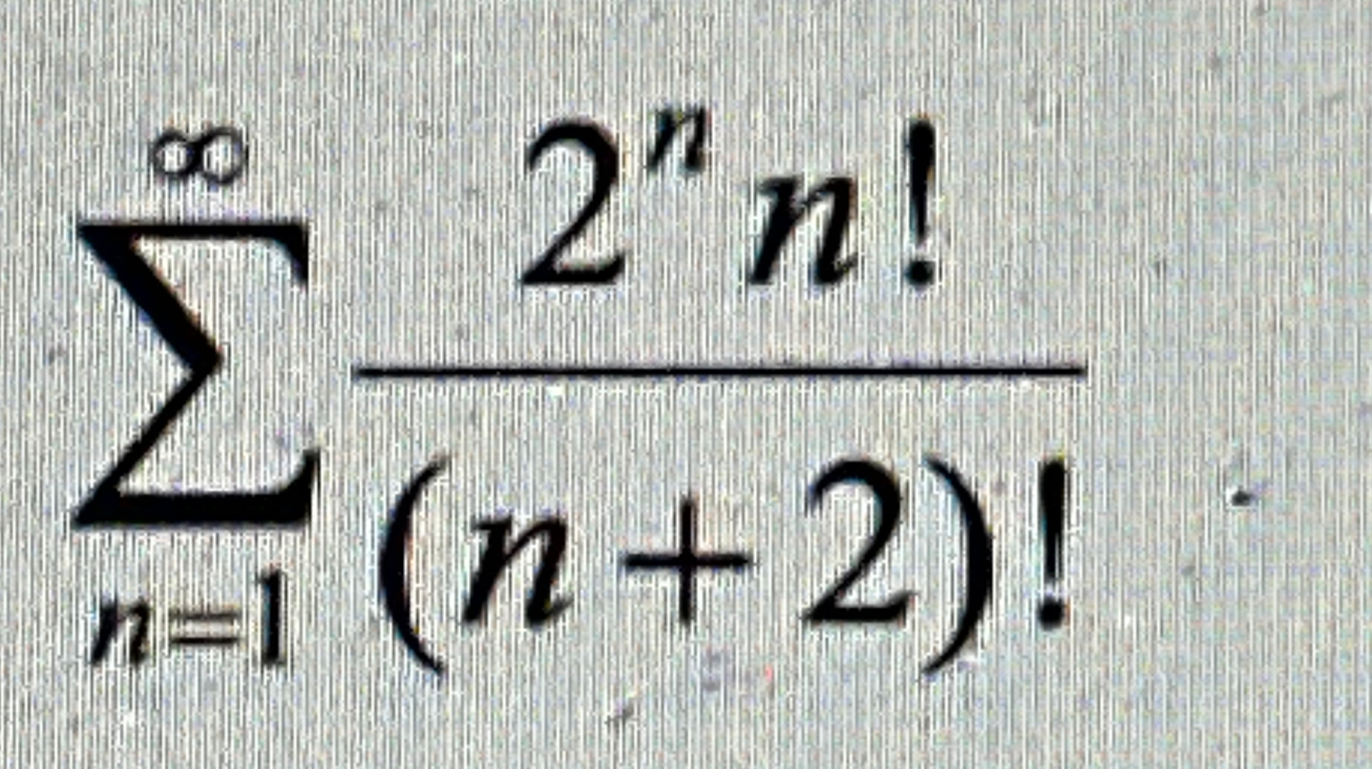 Solved ∑n=1∞2nn!(n+2)!Determine whether the series diverges | Chegg.com