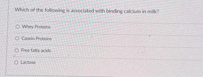 Solved Which of the following is associated with binding | Chegg.com