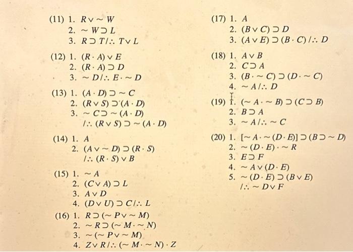 Solved Use the eight implicational argument forms to prove | Chegg.com