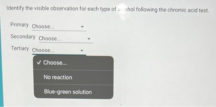 Solved Identify the visible observation for each type of a | Chegg.com