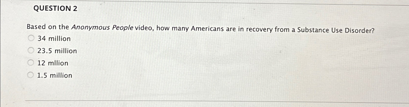 Solved QUESTION 2Based on the Anonymous People video, how | Chegg.com