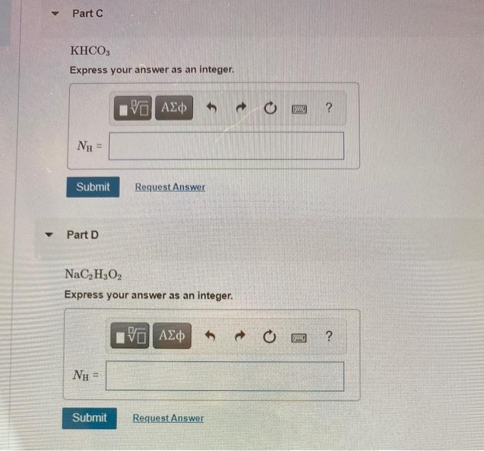 Solved HNO3 Express your answer as an integer. Pa| ΑΣφ ? NH | Chegg.com